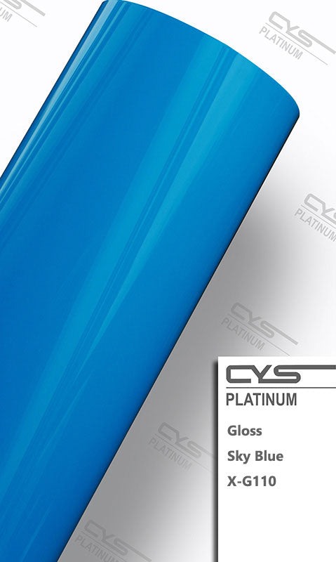 Platinum Gloss: Sky Blue X-G110 - 5ft x 60ft — CWS Canada